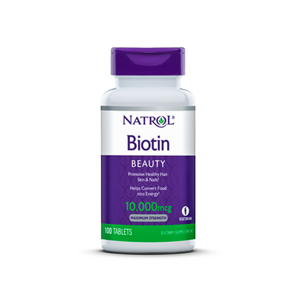 Natrol Biotin 10,000 mcg – Skin & more